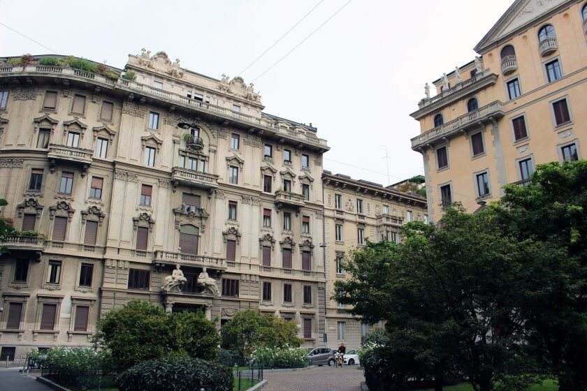 The Quadrilatero del silenzio - Hotel Fenice - Milano